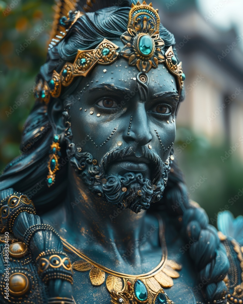 Ancient egyptian guards stationed at the pharaoh s tomb entrance for ...