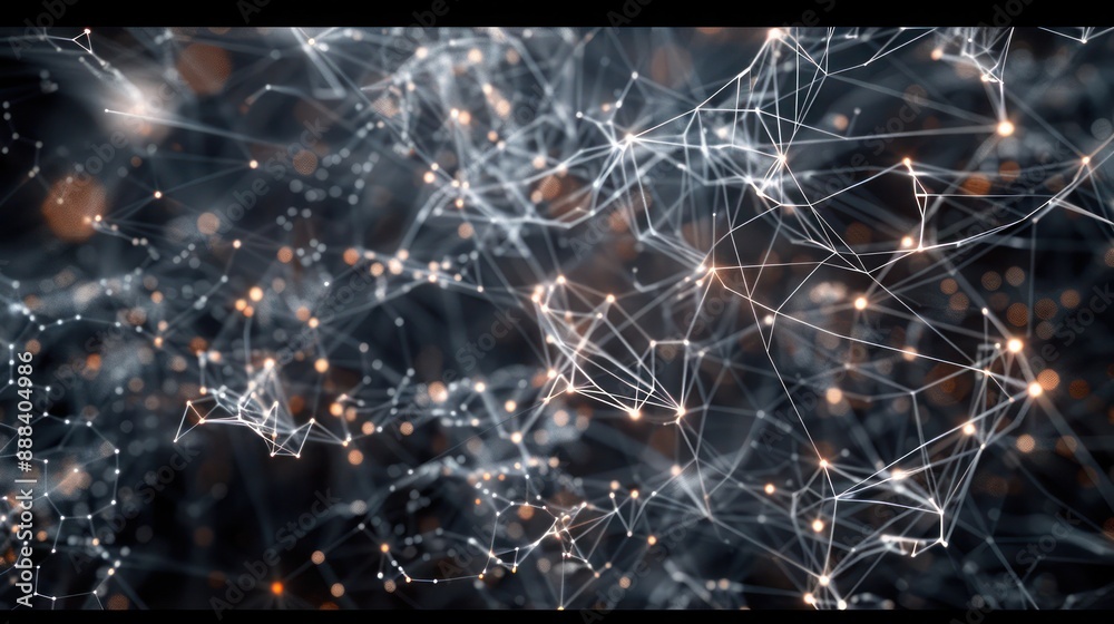 Conceptual digital art piece depicting the complexities of financial ...