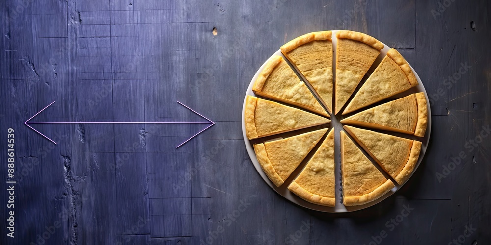 Infographic pie flow chart puzzle with 7 sections, Infographic,pie ...