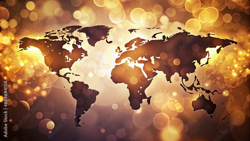 2K texture map with bokeh effect for realistic rendering of lights and ...