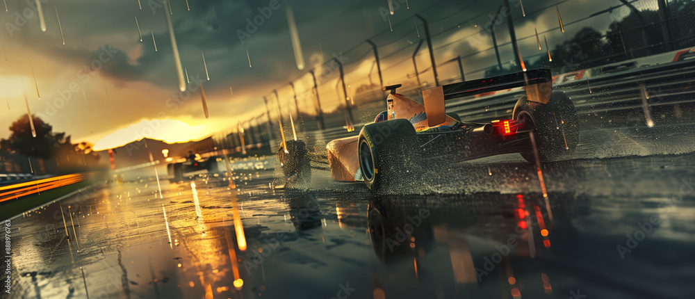 cinematic photo realistic, formula james hunt battle with formula ...