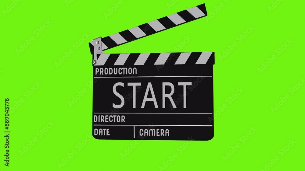 movie clapper board/ cracker sequence background/ animated cracker ...