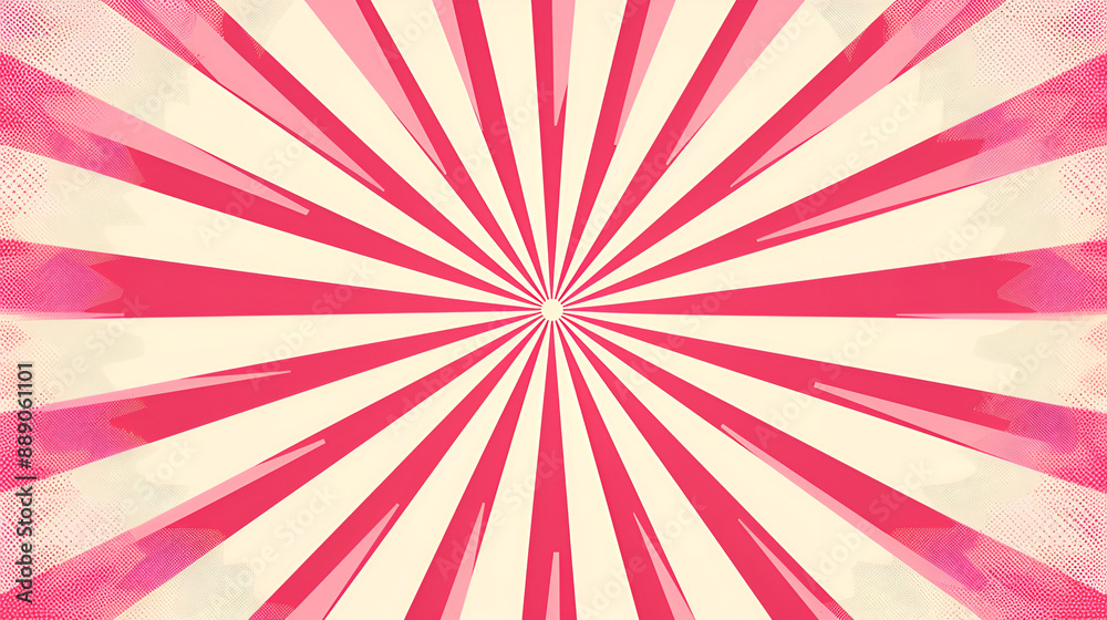 Illustration of pink and black rays from the middle,Black pink color ...