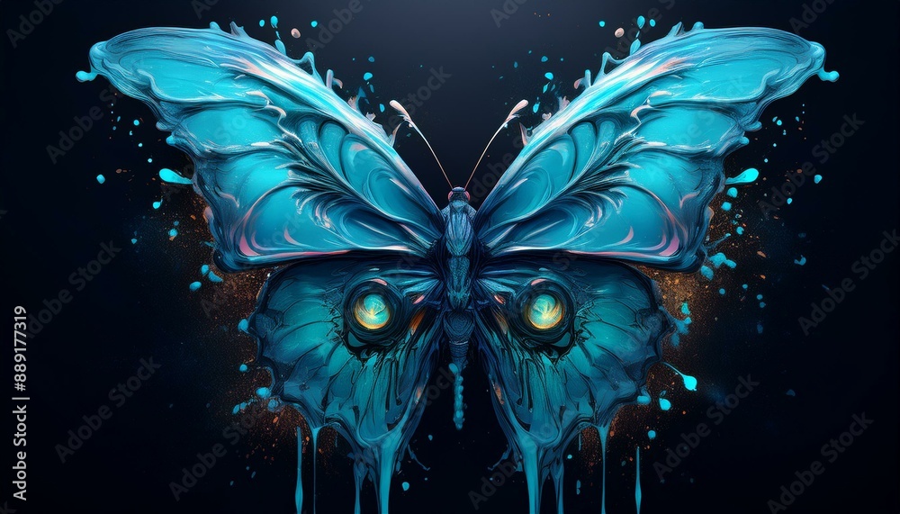 The Butterfly That Painted Itself" "Laser Focus: Eyes of Transformation ...