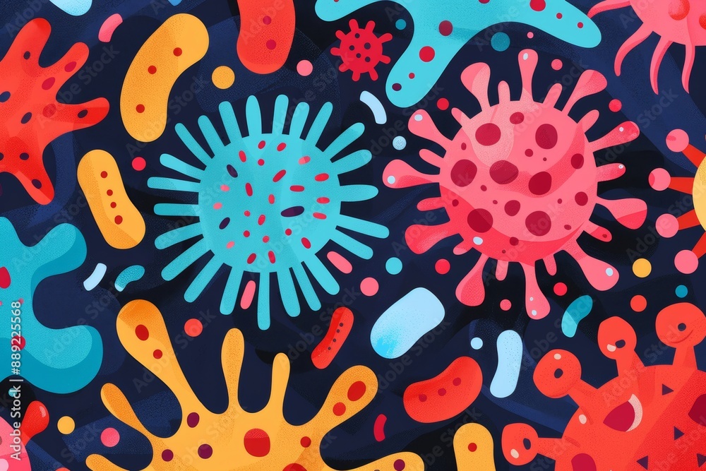 germ defense and adaptive mechanisms, showcasing the body's immune ...