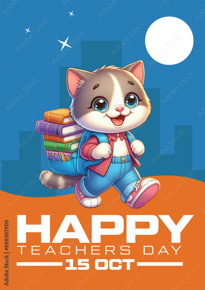 Teacher's Day poster, Happy Teacher's Day, Teacher Recognition, Teacher ...