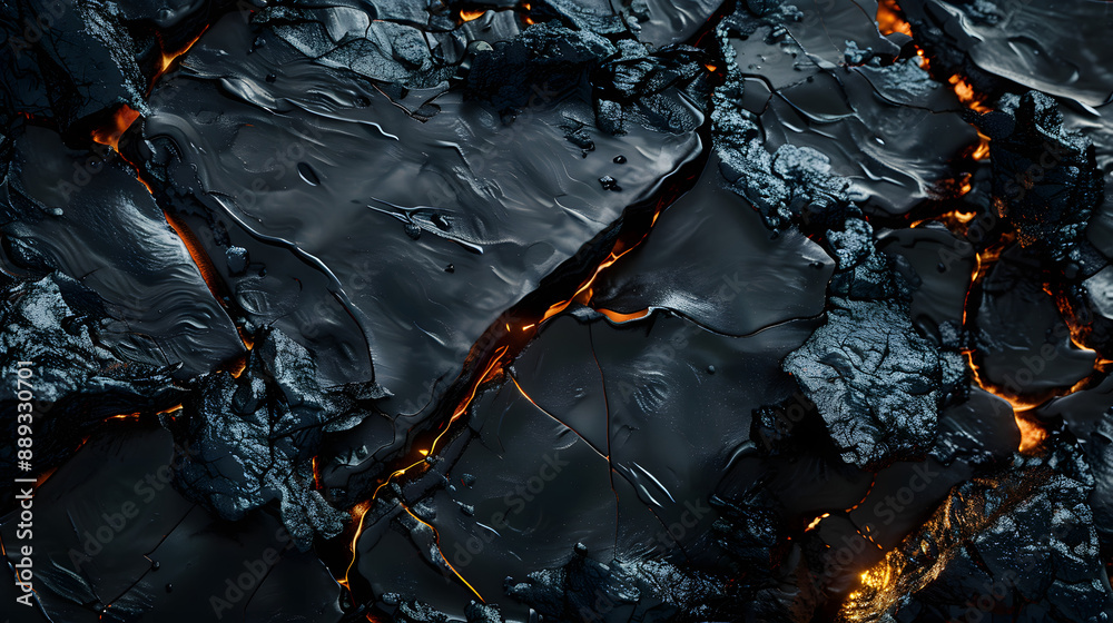 shiny obsidian background and texture, reflective, black color, rock ...