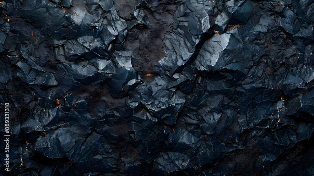 shiny obsidian background and texture, reflective, black color, rock ...
