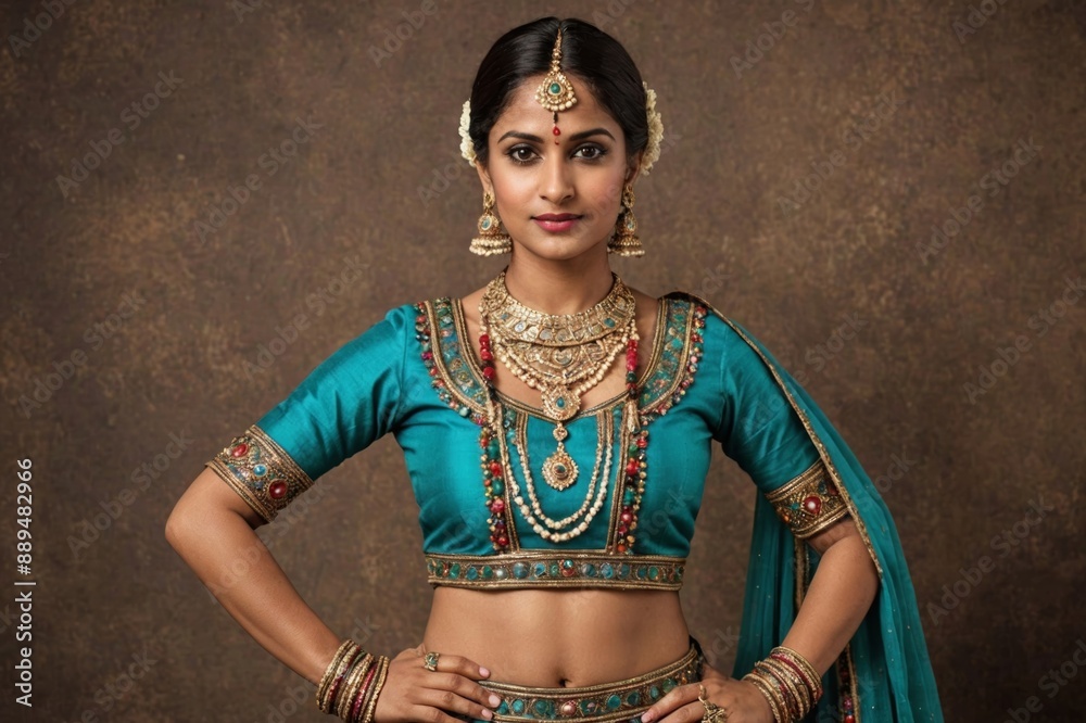 traditional ghaghra choli outfit in gujarati rajasthani look for folk ...