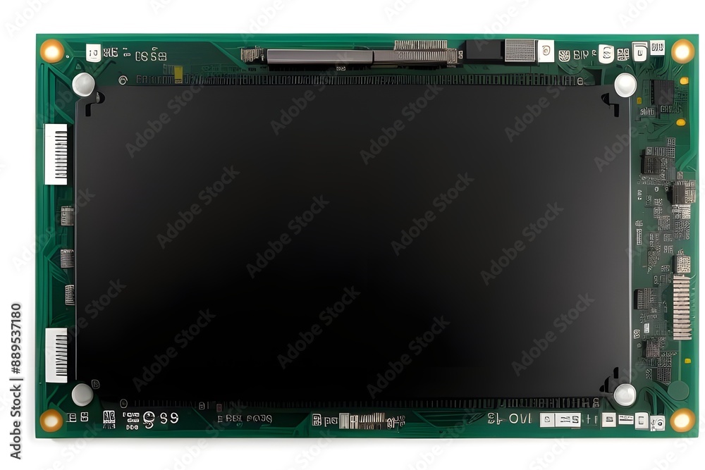 VGA, RAM, Mainboard: Core Components of a Computer System Stock Photo ...