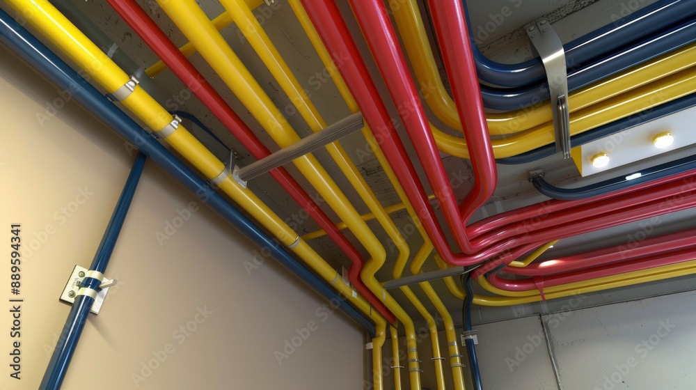 Extend electrical wires in wall surfaces by following this wiring ...