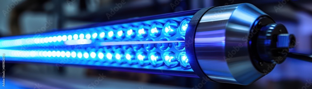 Blue light emitting diode LED technology for industrial applications ...