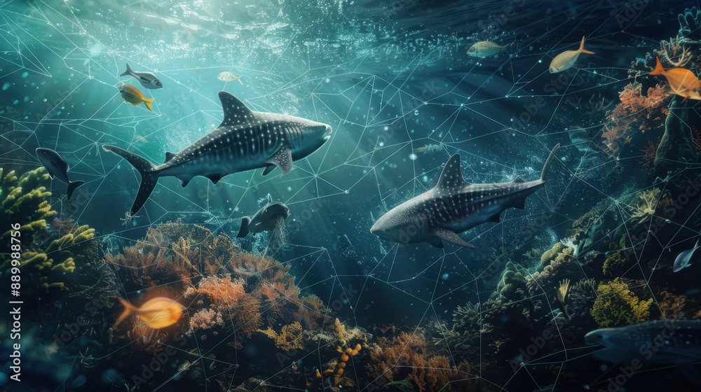 Food Web: A detailed network of overlapping food chains in an ecosystem ...