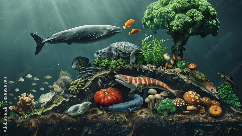 Trophic Levels: Hierarchical stages in a food chain, classified by ...