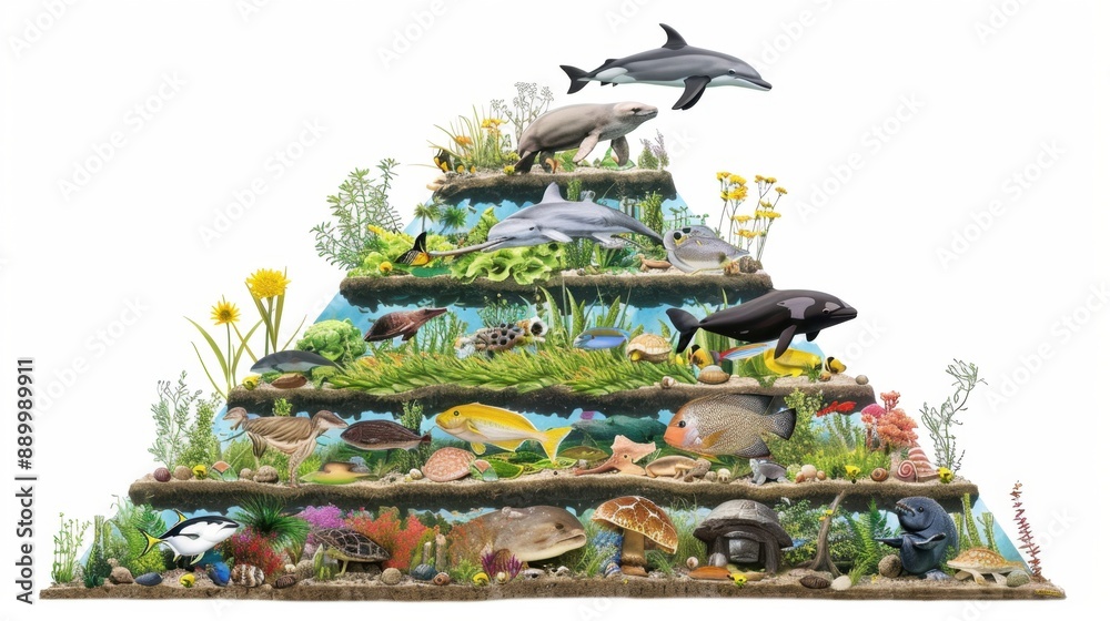 Trophic Levels: The stages in a food chain based on an organism's ...