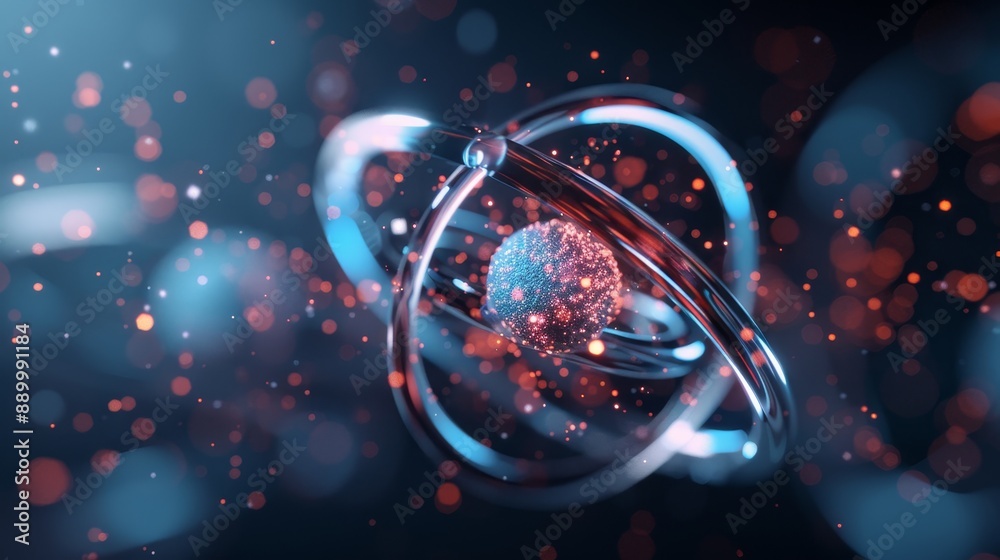 Visualize the inside of an atomic nucleus, with quarks and gluons ...