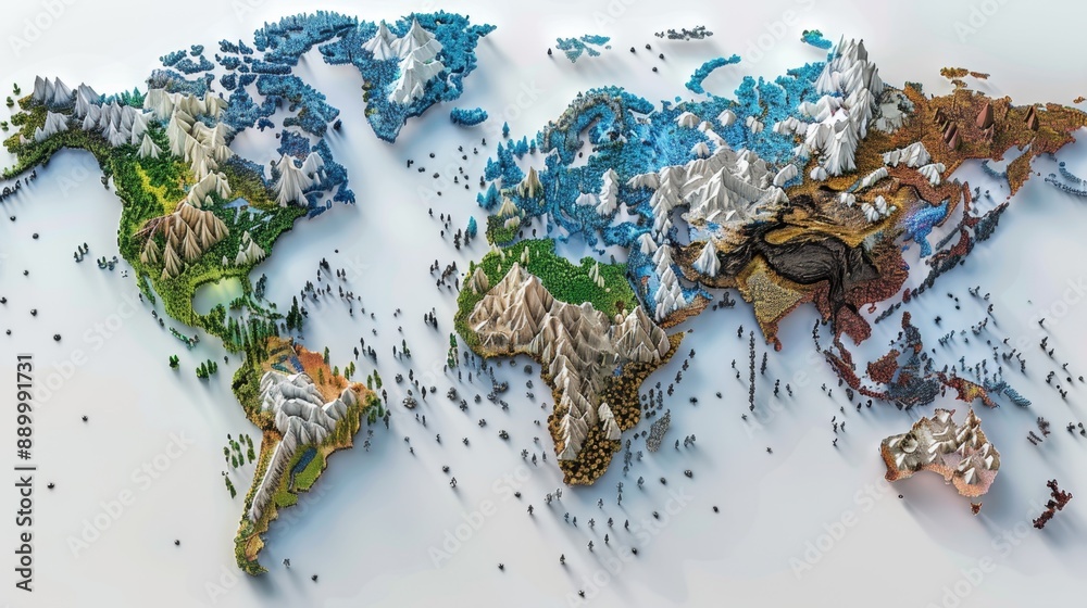 Biomes: Extensive areas with unique climate conditions and ...