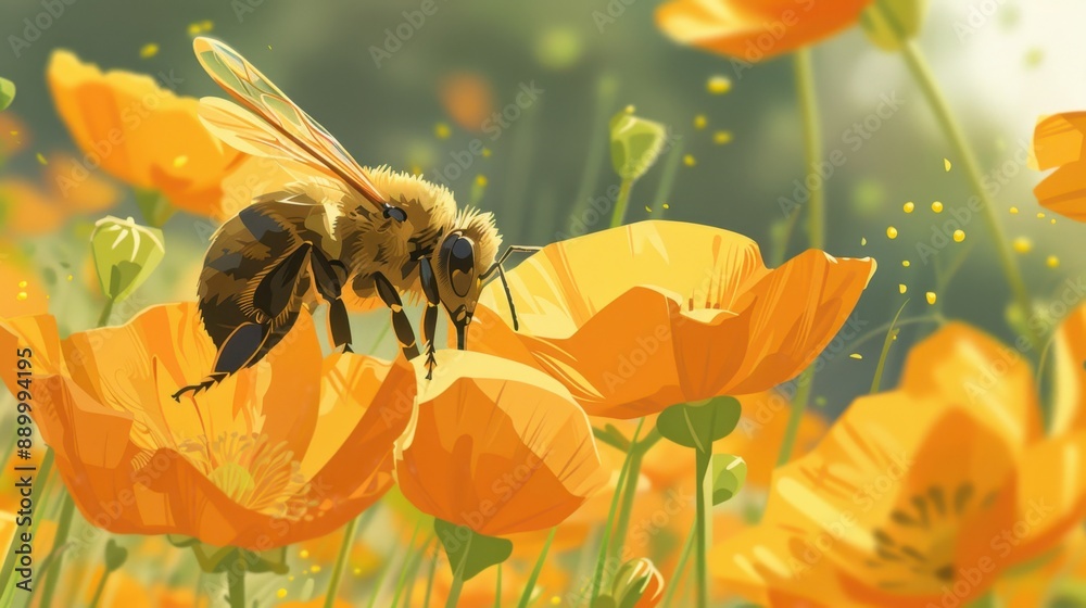 Pollination: The transfer of pollen between the male and female parts ...