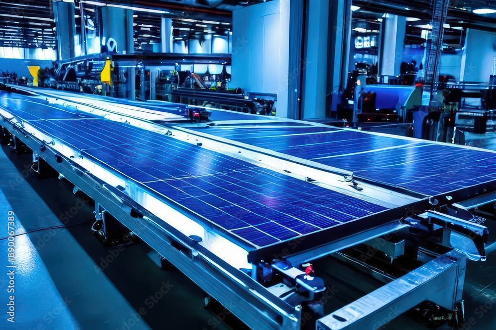 the AI Image Generator, EV Battery Module Production Line for Electric ...