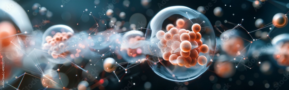 Exploring Atomic Transitions Vibrant Illustration of Hydrogen Atom ...