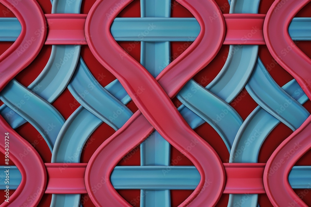 Spheres on layered waves transition from ocean depths to a sky-like ...