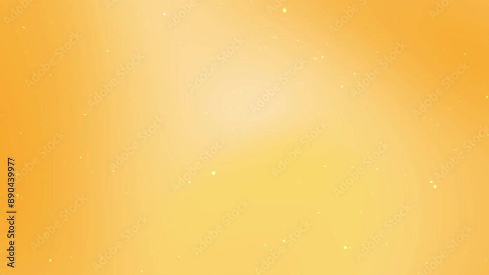 Animated yellow gradient background with white dots suitable for ...