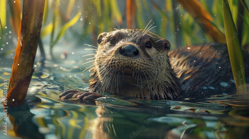 Water Otter Fluid Organism Mammal Liquid Carnivore Mustelidae Whiskers ...