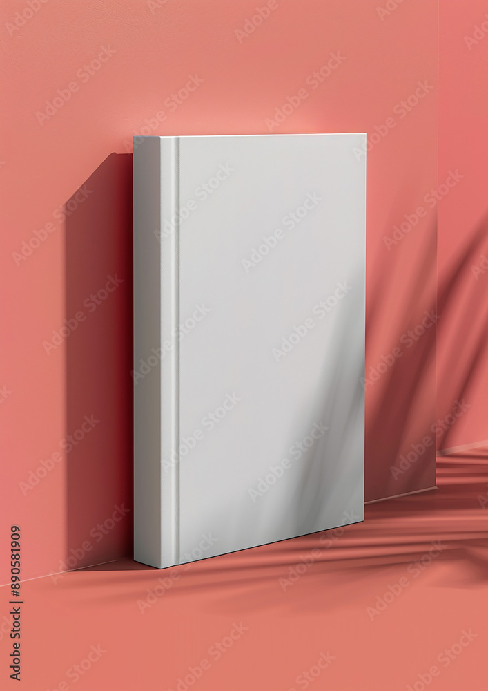 A4 book cover template, 3D render for brochure, annual report, booklet ...