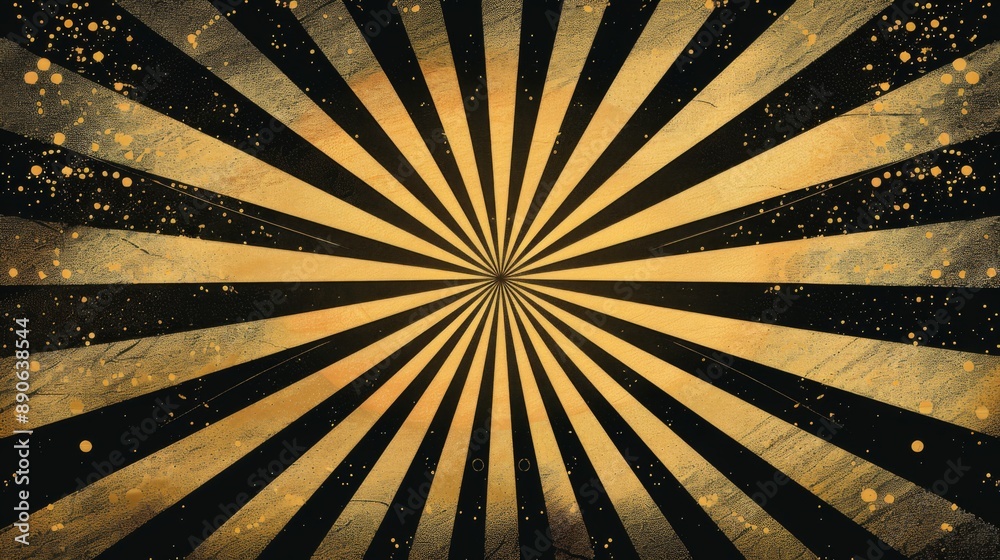 vintage sun rays for decoration and covering on the transparent ...