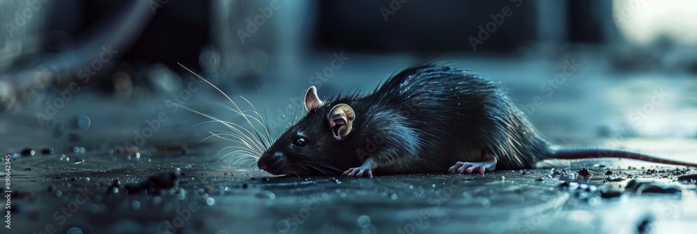 Fine vibrissae of a mouse or rat, tactile sensors aiding exploration ...