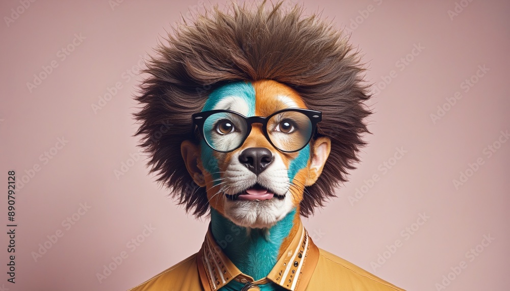 Colorful Animal Characters: Vibrant and Quirky Personalities Stock ...