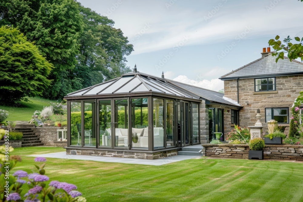 House Extension with Modern Sunroom Design for Summer Sun Room ...