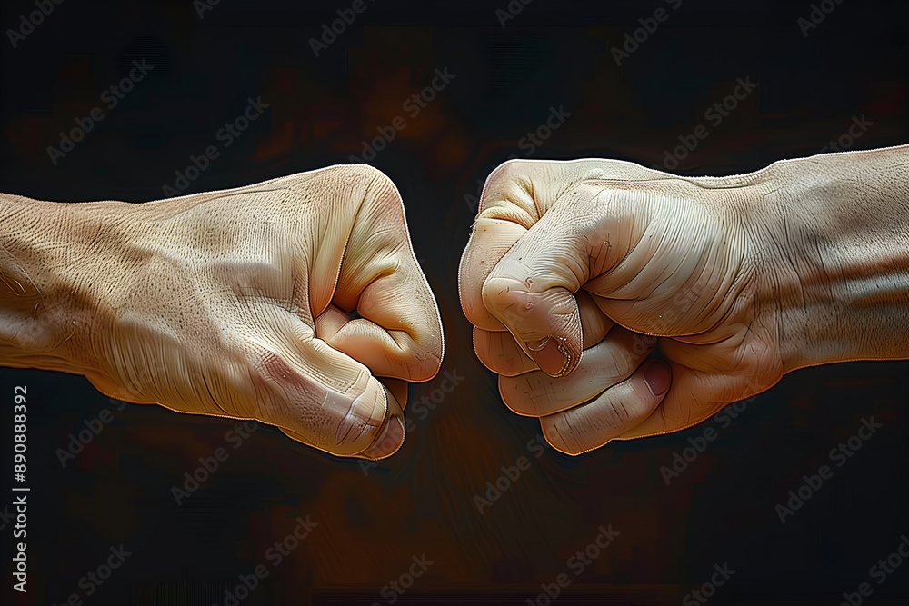 Celebrate unity and camaraderie with this dynamic fist bump image ...