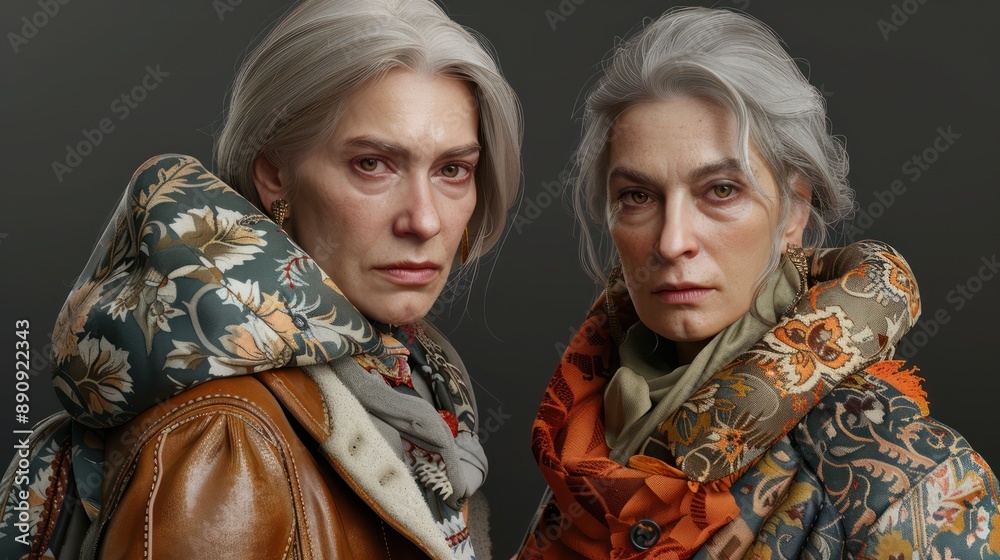 Embrace Your Inner Style Icon Older Women Rocking Vibrant Colors and ...