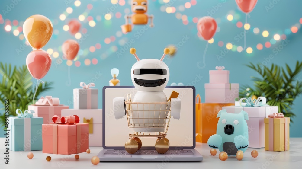 High-tech direct selling interface, with interactive 3D product views ...