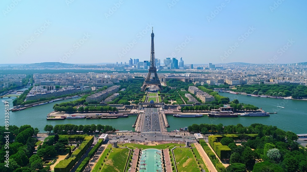 Eiffel Tower, Paris, France: One of the most iconic landmarks globally ...