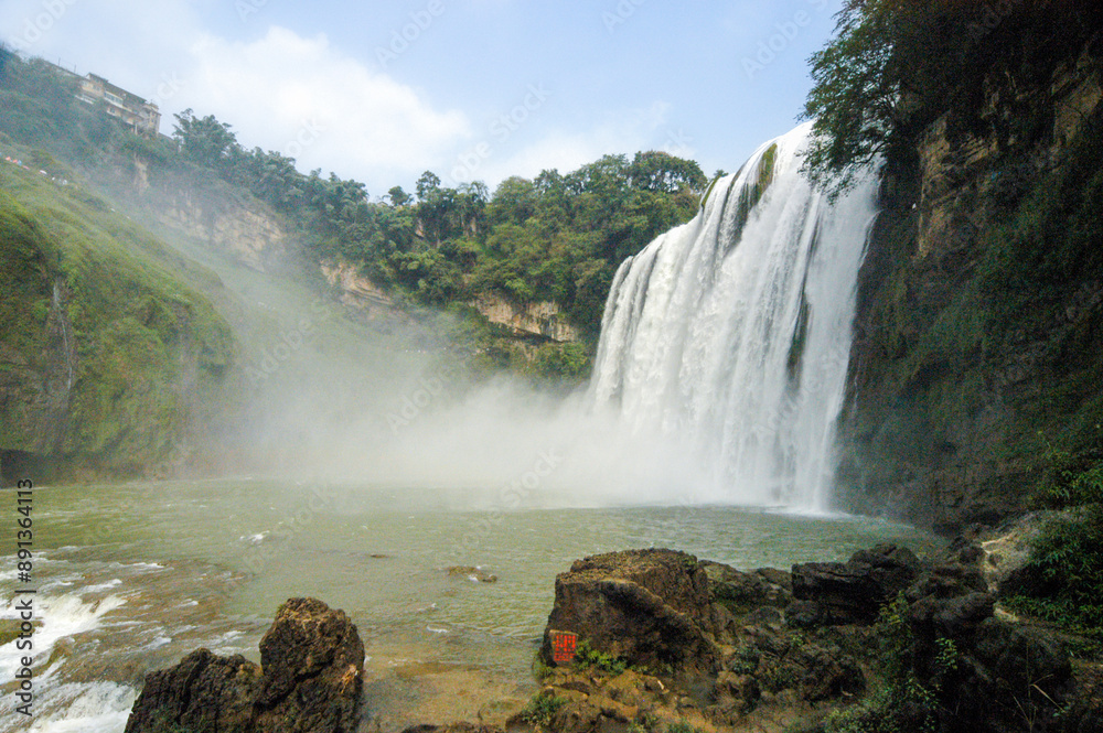 Huangguoshu Waterfall in Guizhou, China, is one of the world's most ...