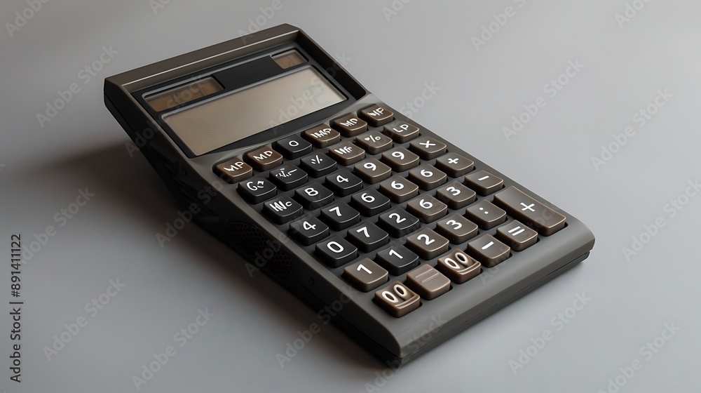 A rugged calculator with specialized keys for engineering calculations ...