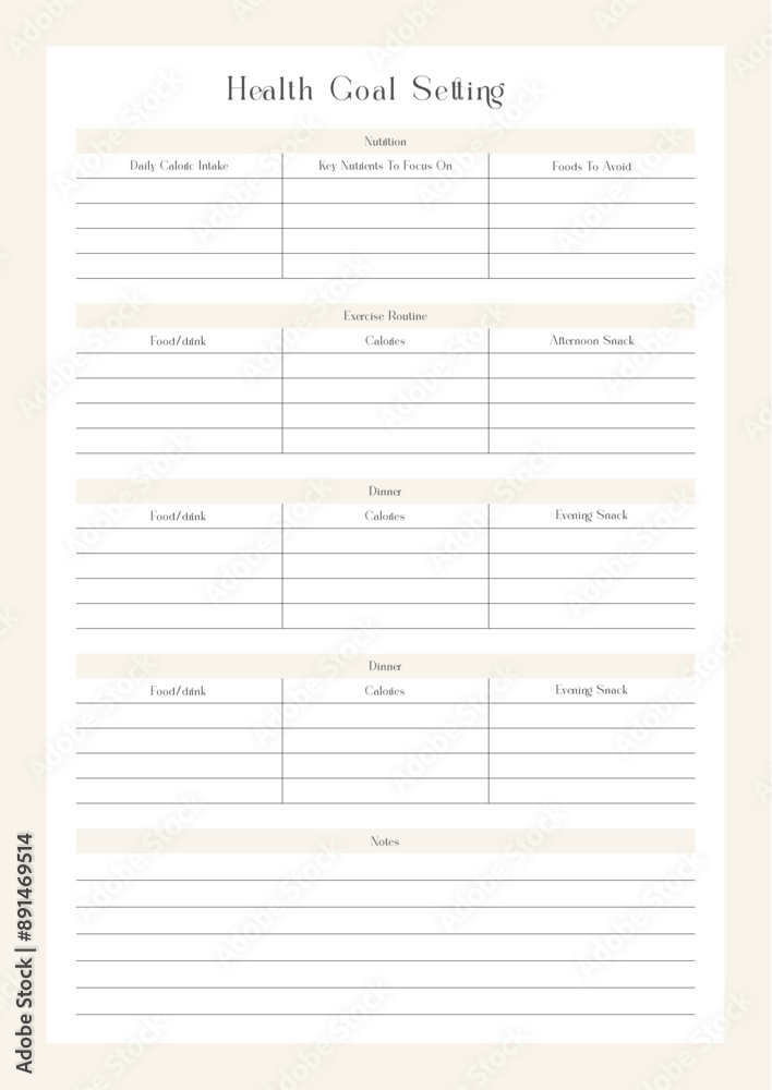 Self Care Planning Pages offer structured templates to organize ...