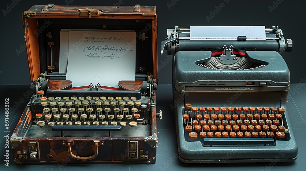 Professional using a high-tech scanner to digitize documents, with a ...