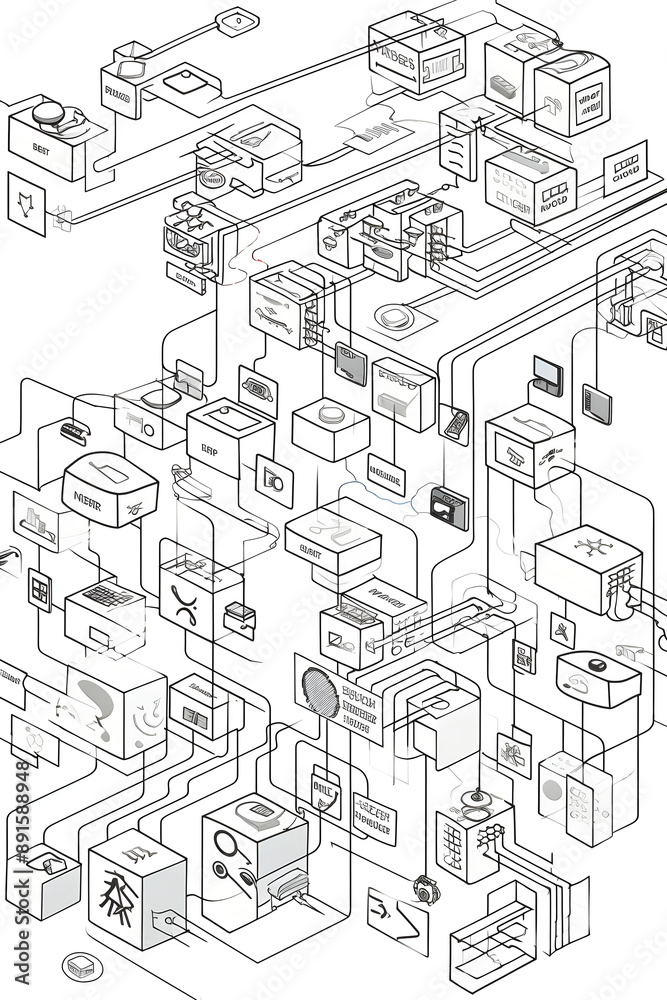 Ilustrace „In-depth Overview of Software System Flowchart Diagram in ...