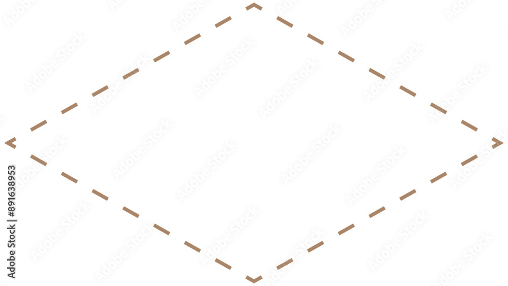 rhombus shape in polygon types, geometric shapes in prism Stock Vector ...