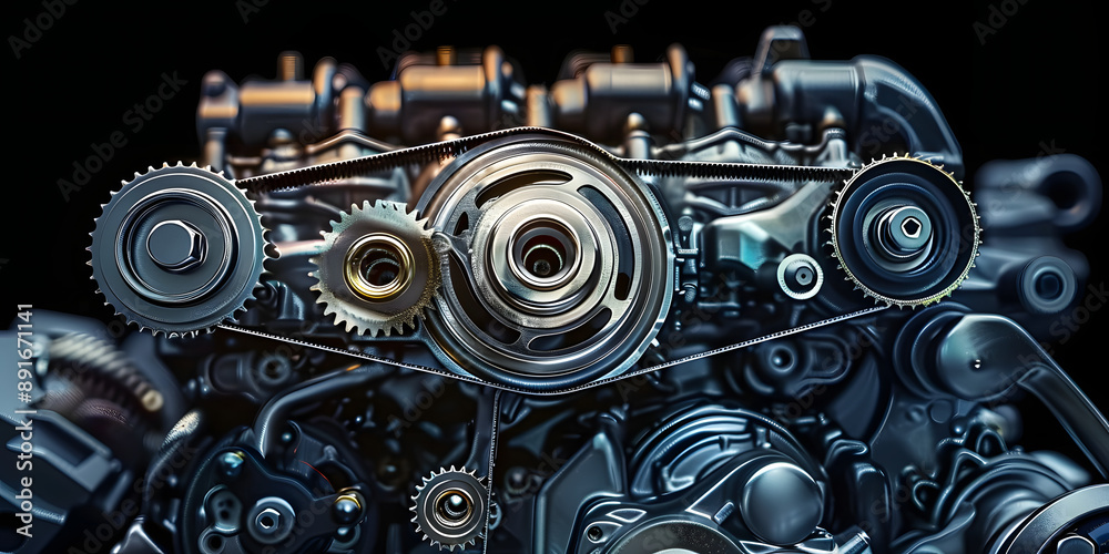 Explore detailed explanations of car engine parts and gears anatomy ...