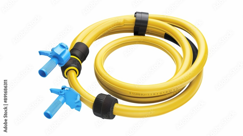 Flexible hose pipe connecting using special coupling isometric view ...