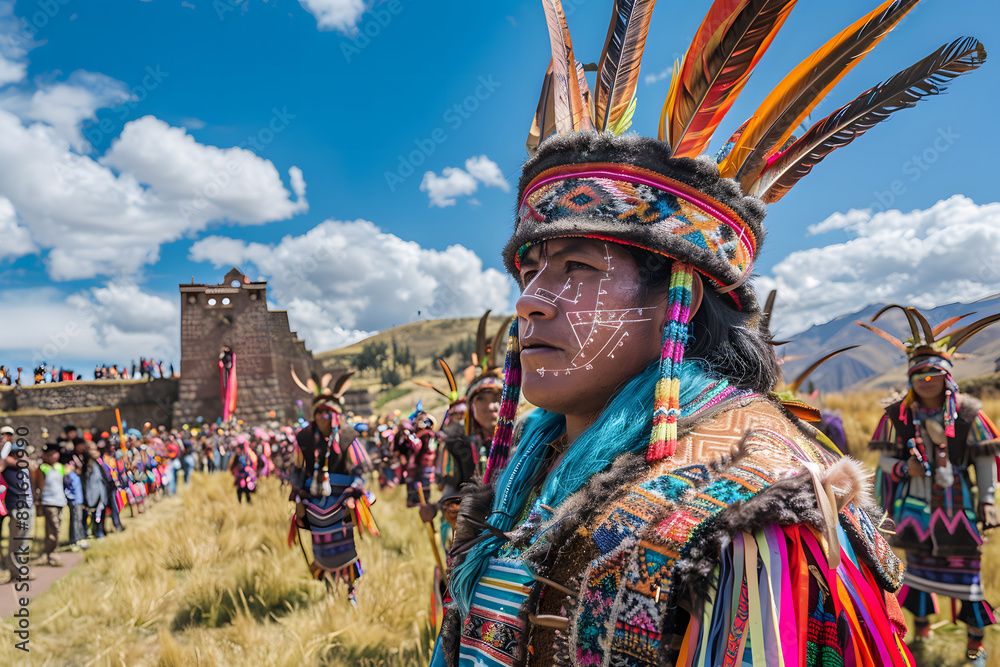 Inti Raymi is an Inca and Andean festival in honor of Inti, the Sun god ...