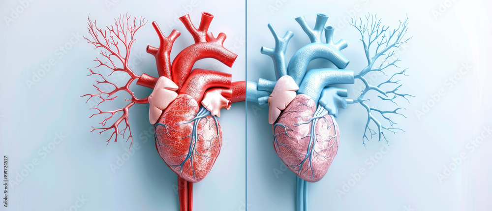Explore a flat design visual comparison highlighting the differences ...