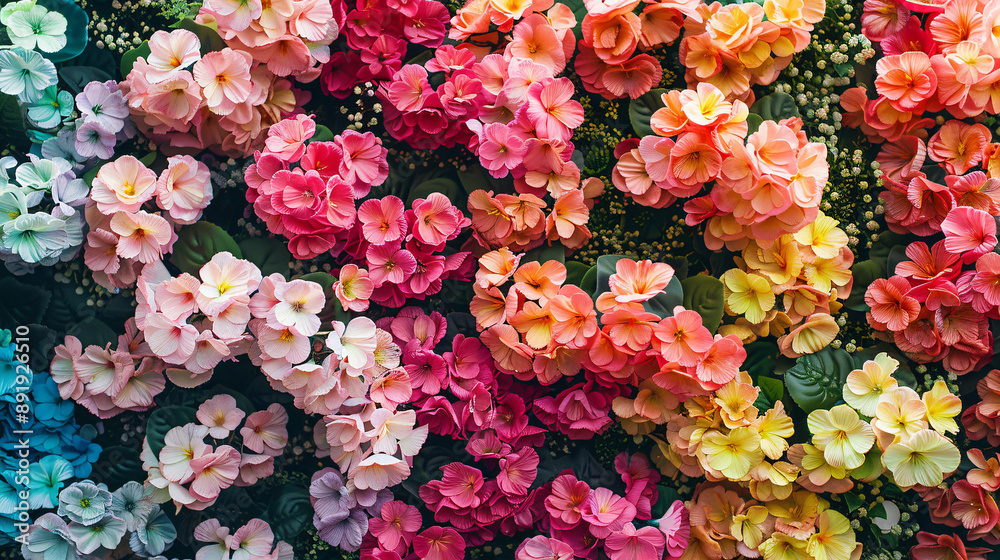 Multicolor bokeh effect with raining light and blurry lights on a black ...