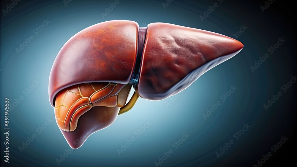 High-quality stock photo of a human liver , anatomy, medical, organ ...