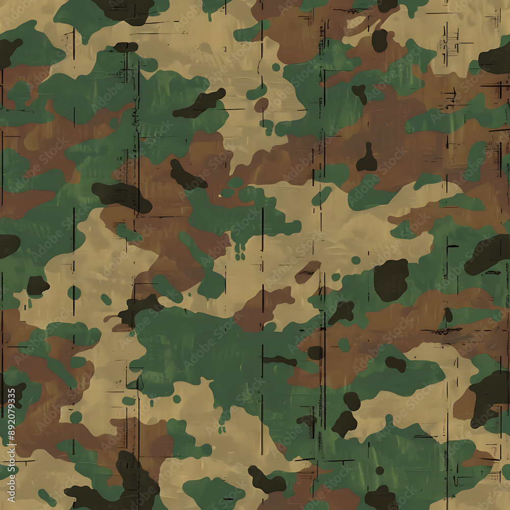 Marine soldier camouflage wallpaper pattern with a blend of forest ...