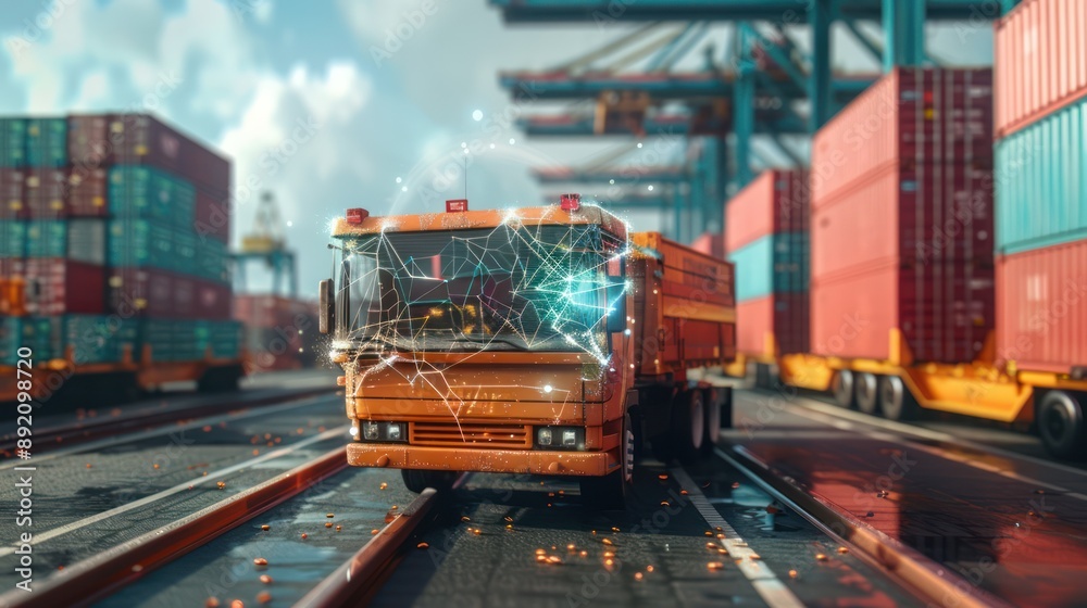 Fut smart logistics technology with AI-driven multi-modal transport ...